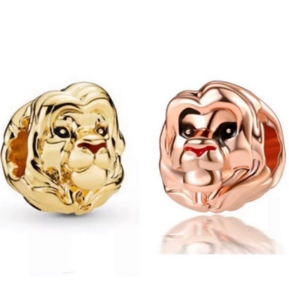 Jewelry | 2 Pieces Disney The Lion King Simba Collection Charm Bundle ...